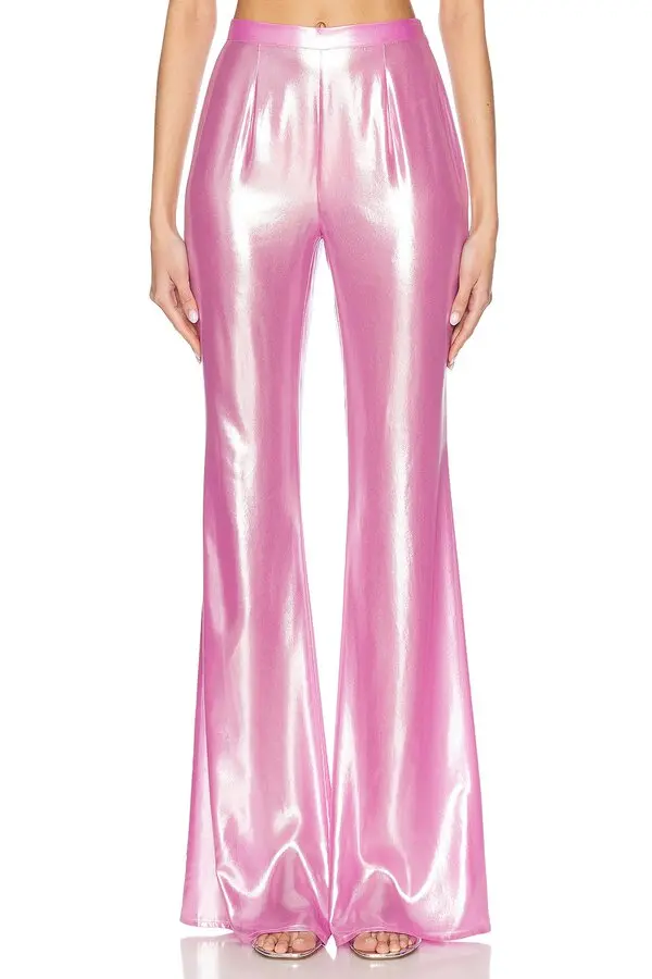 PRISCAVERA Fitted Flared Pant