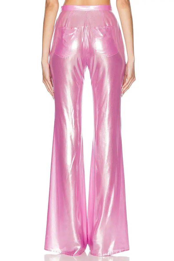 PRISCAVERA Fitted Flared Pant