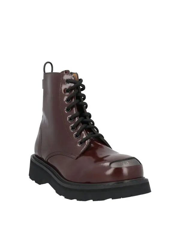 KENZO Ankle Boots Cap Toe Woven Dark Brown Suede Back Zip Men\'s Size 7 UK/8 US Zip Men main image 4