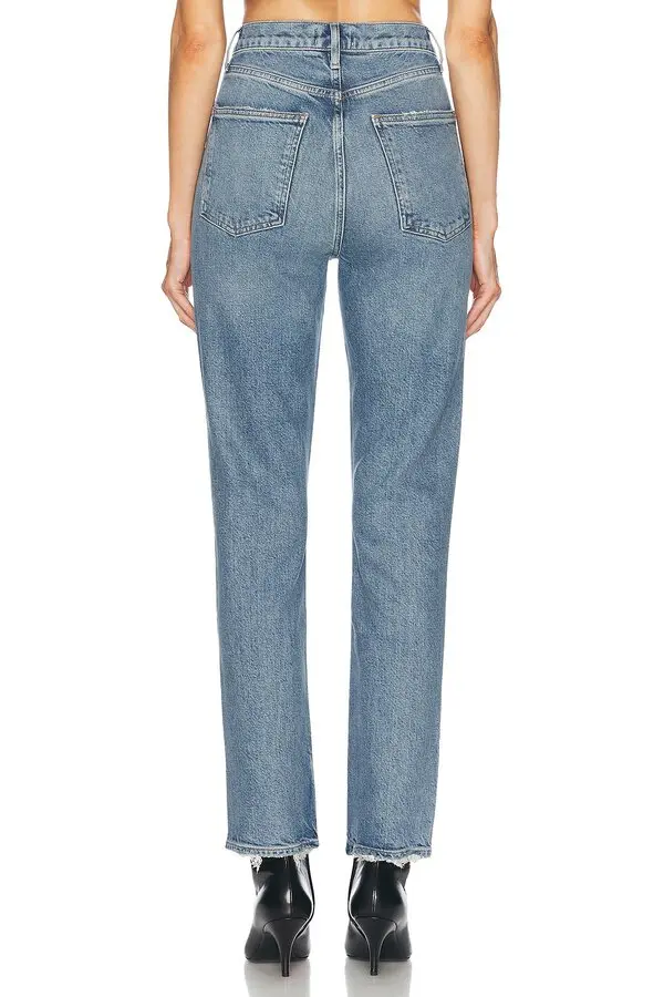 AGOLDE High Rise Stovepipe Jeans
