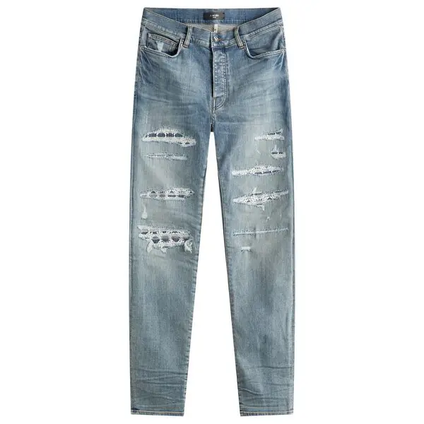 Amiri Ma Quad Repaired Skinny Jeans