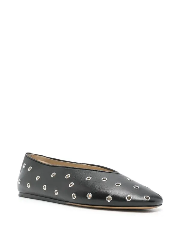 Le Monde Beryl Regency Ballet Flats - Black