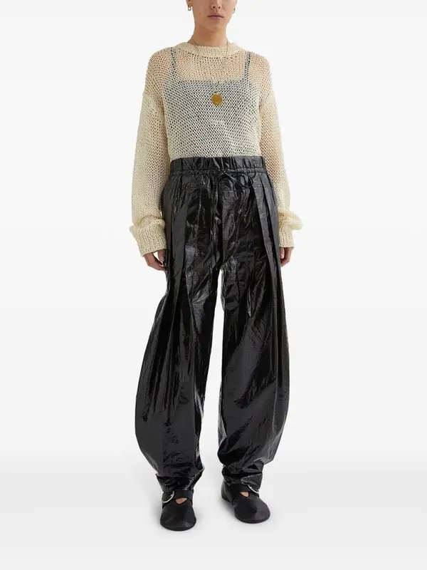 JIL SANDER Open Knit Sweater - Neutrals