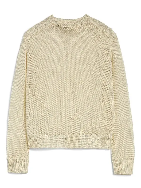 JIL SANDER Open Knit Sweater - Neutrals
