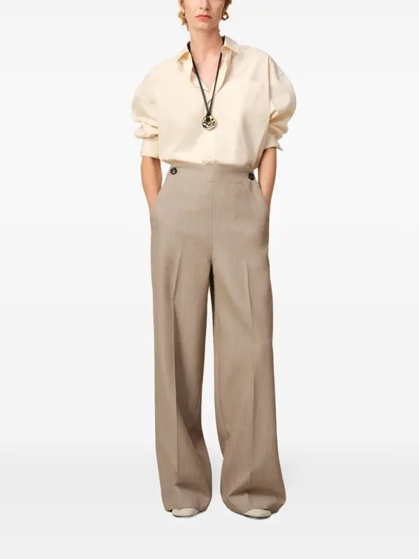 Ami Wool Trousers