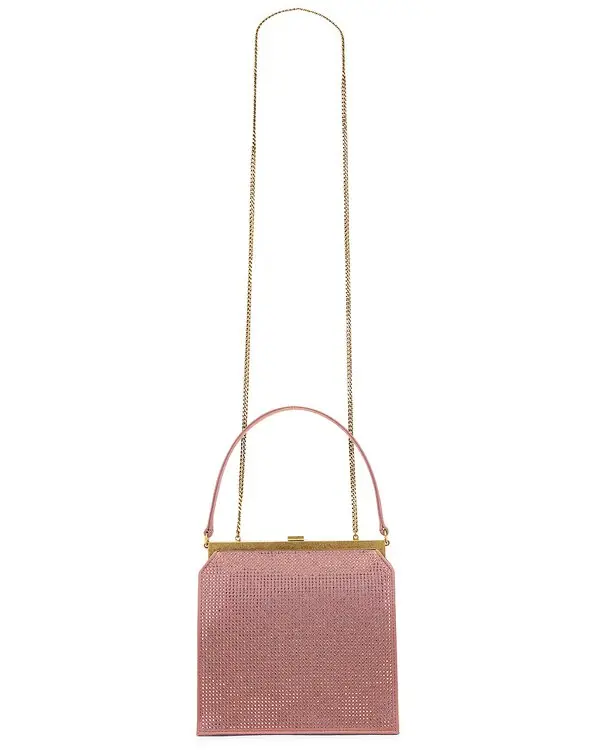Saint Laurent Nuit Blanche Chain Bag - Berry