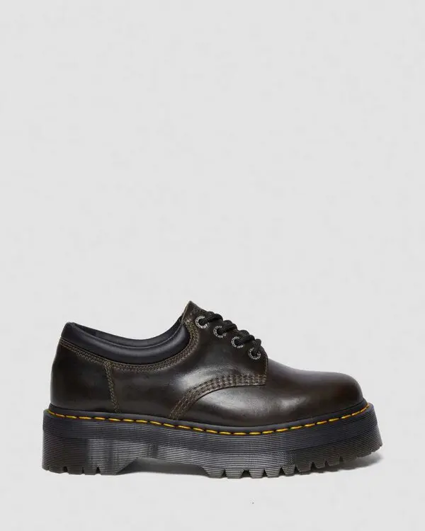Dr. Martens 8053 Quad Platform Shoes In Brown - 30% Off  display picture 1