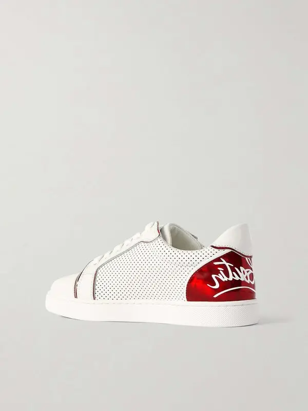 CHRISTIAN LOUBOUTIN Fun Vieira Printed Leather Sneakers
