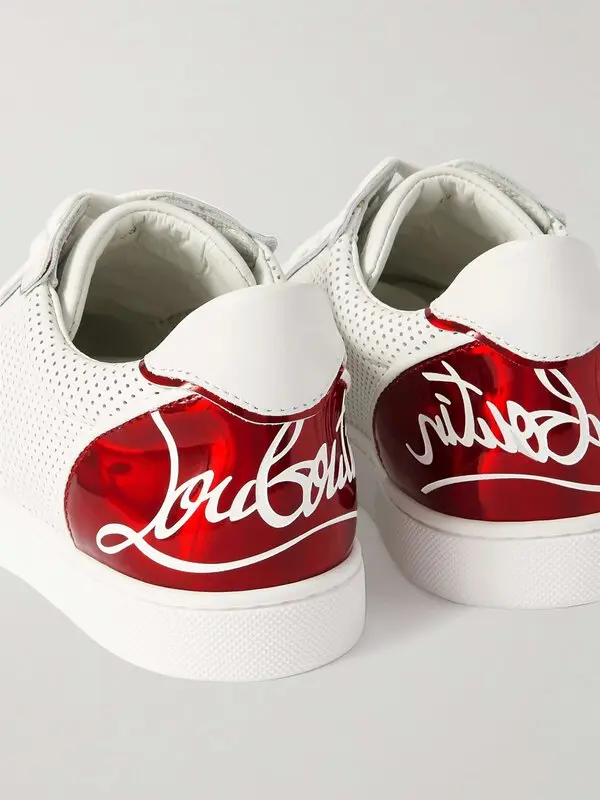 CHRISTIAN LOUBOUTIN Fun Vieira Printed Leather Sneakers