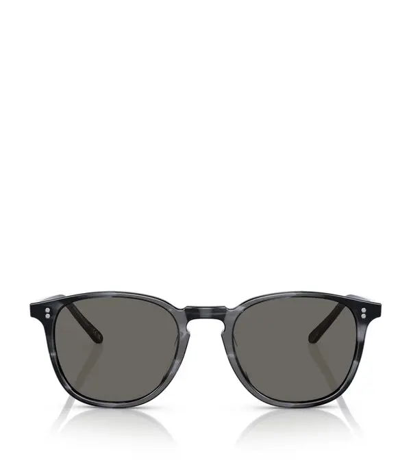 Oliver Spencer Round Frame Sunglasses - Blue