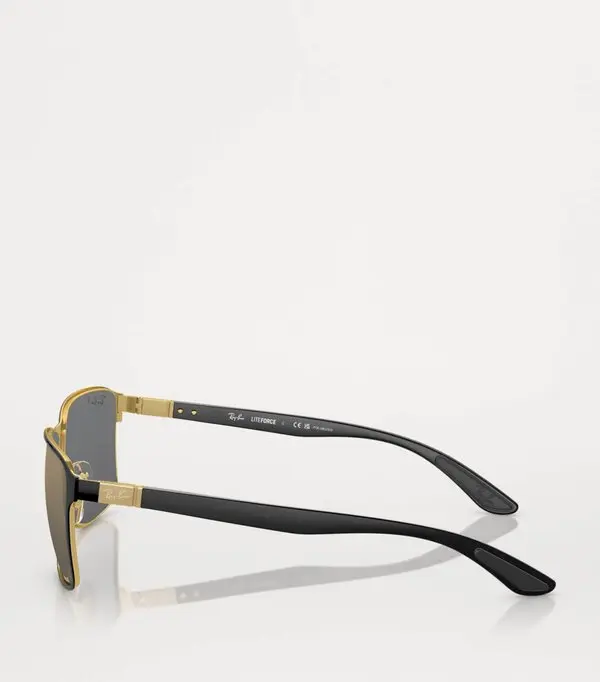Ray-ban Metal Square Frame Sunglasses - Black