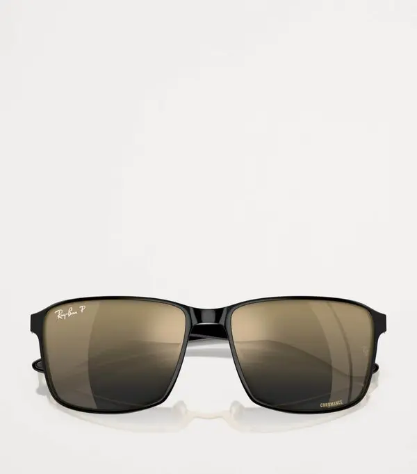 Ray-ban Metal Square Frame Sunglasses - Black