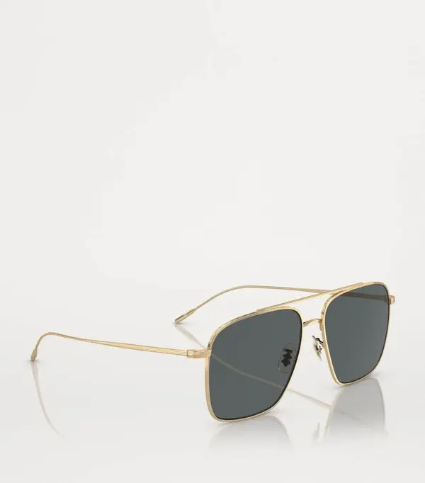 Oliver Spencer Dresner Sunglasses - Gold