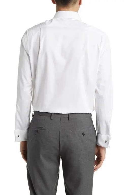 CHARLES TYRWHITT Luxury Twill Slim Fit Shirt Double Cuff