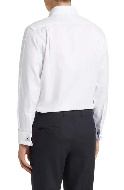 CHARLES TYRWHITT Non-iron Twill Extreme Cutaway Slim Fit Double Cuff
