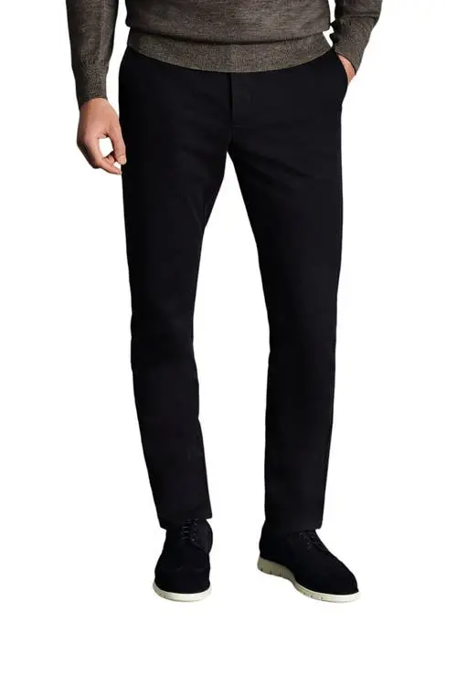 CHARLES TYRWHITT Slim Fit Ultimate Non-iron Chino - Navy