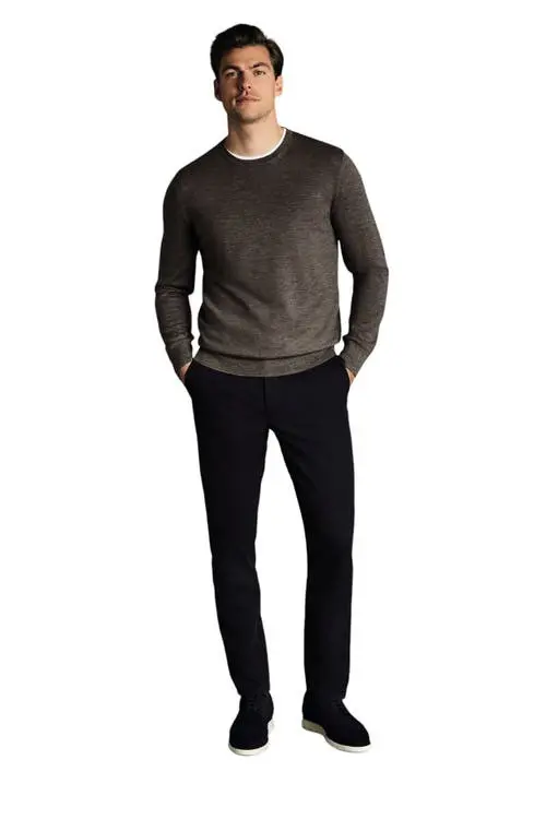 CHARLES TYRWHITT Slim Fit Ultimate Non-iron Chino - Navy