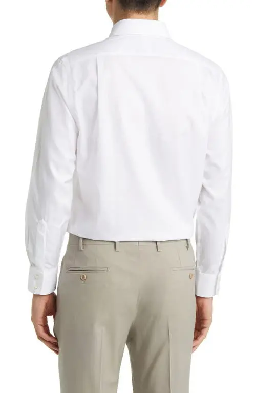 CHARLES TYRWHITT Slim Fit Non-iron Solid Twill Button-down Dress Shirt