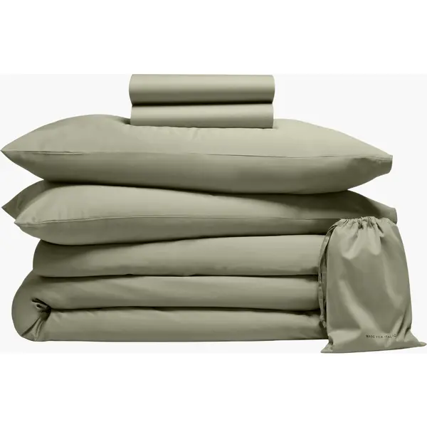 ITALIC Luxe Australian Sateen Bedding Bundle - Moss