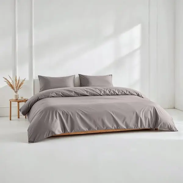 ITALIC Luxe Australian Sateen Bedding Bundle - Pebble Gray