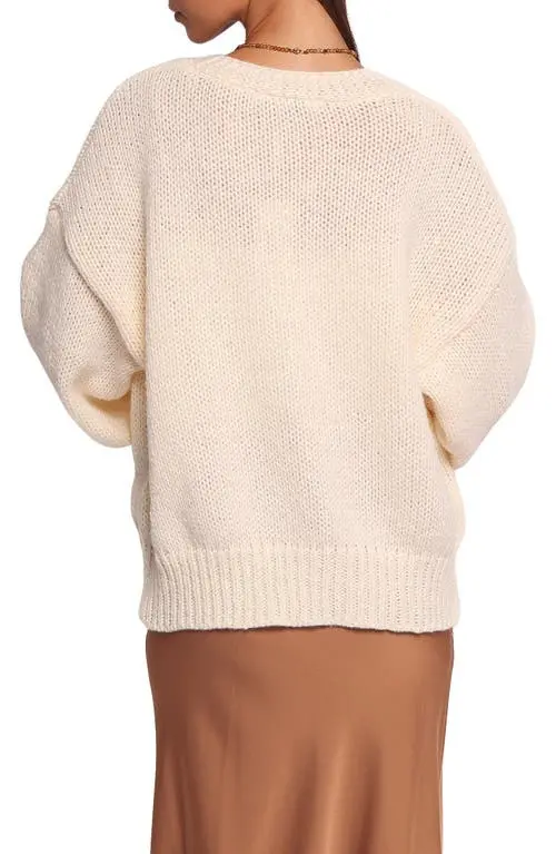 PETAL & PUP Doralee Rose Cardigan - Cream