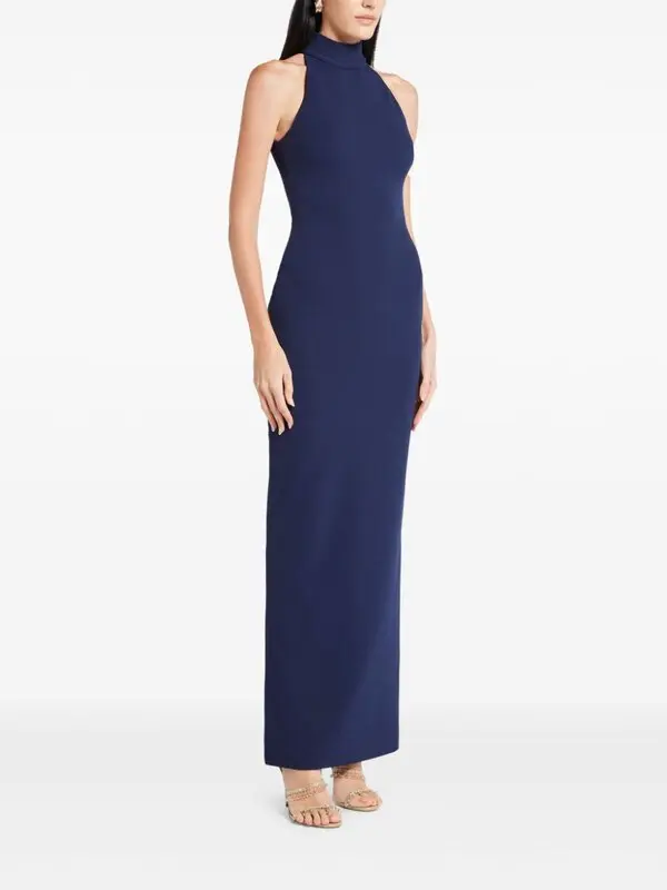 Solace London Inaya Maxi Dress - Blue
