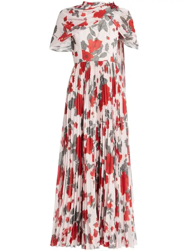Huishan Zhang Floral Maxi Dress