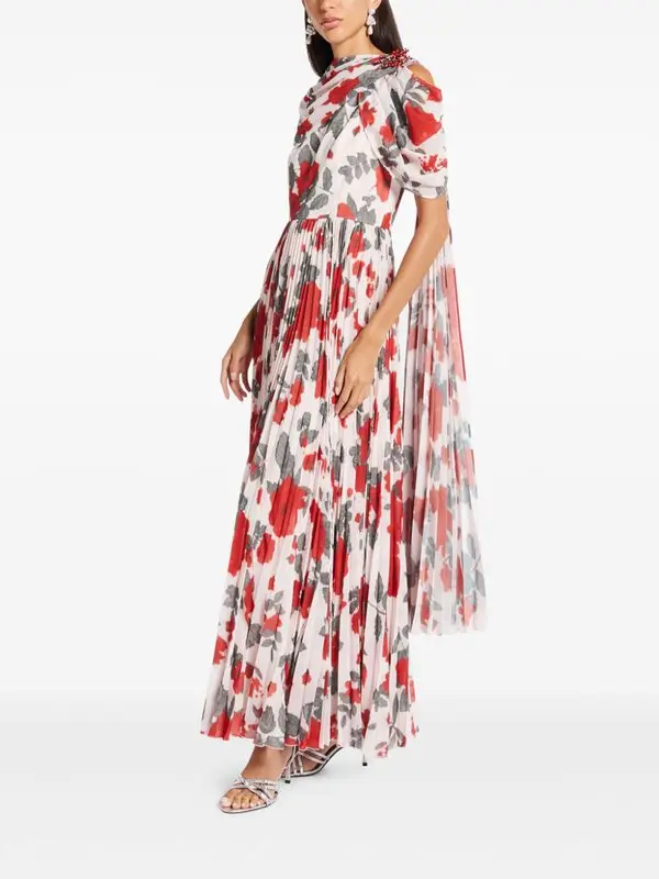 Huishan Zhang Floral Maxi Dress