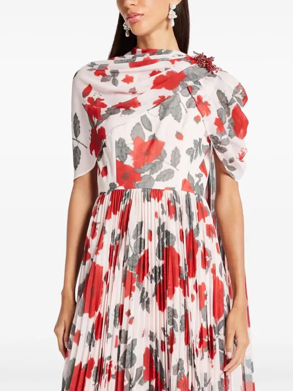 Huishan Zhang Floral Maxi Dress