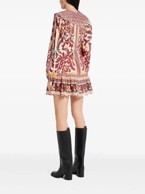 Farm Rio Printed Mini Dress