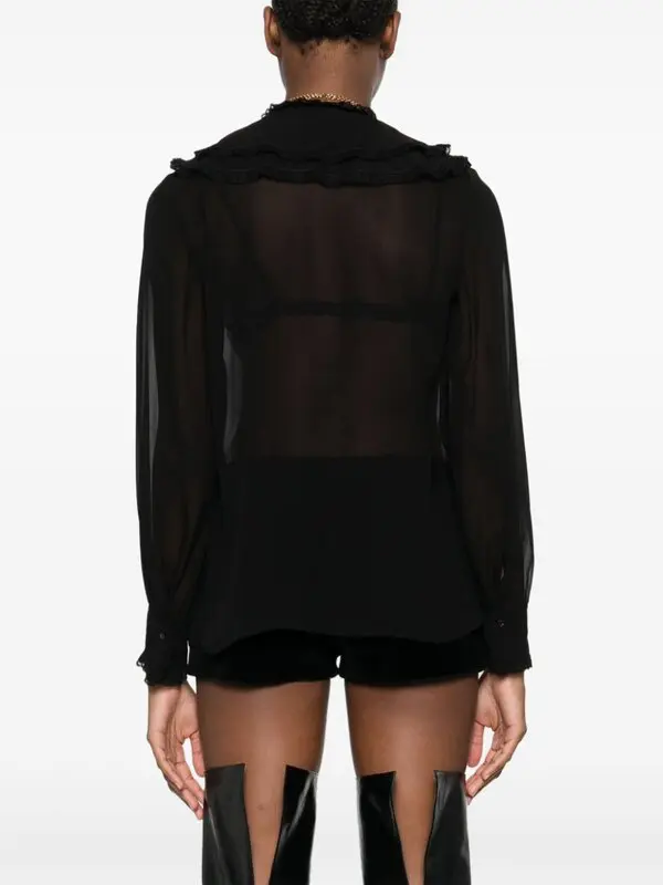 Chloé Ruffled Silk Blouse