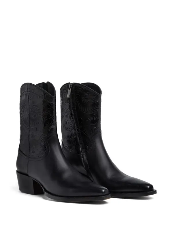 Dsquared2 Leather Ankle Boots