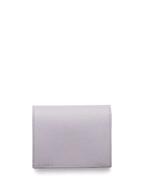 Prada Small Triangle-logo Leather Wallet