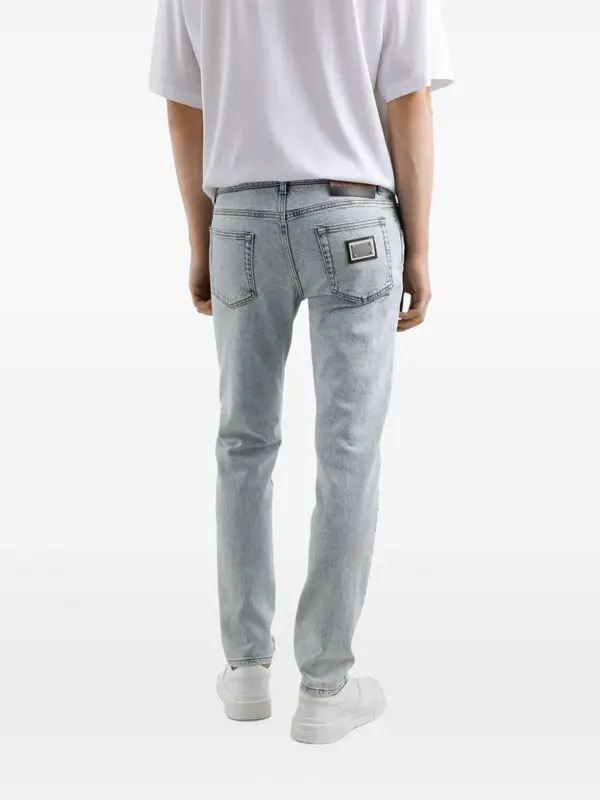 Dolce & Gabbana Straight-leg Jeans - Blue