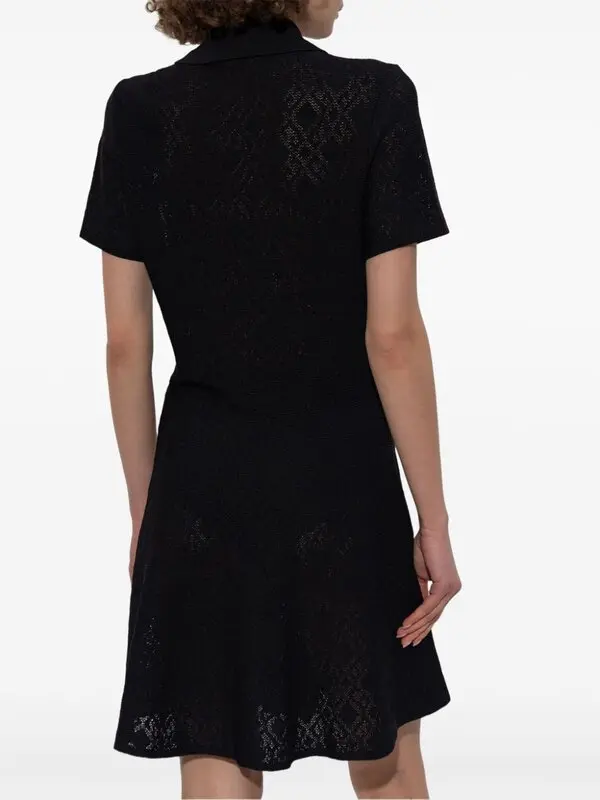 Givenchy Monogram-jacquard Dress - Black