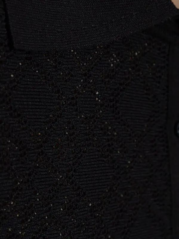 Givenchy Monogram-jacquard Dress - Black