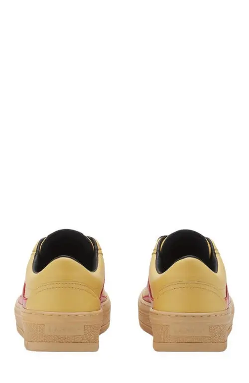 LANVIN Lab X Future Cash Low-top Sneakers - Bright Yellow/red