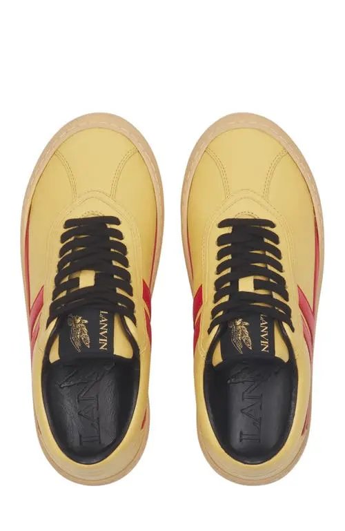 LANVIN Lab X Future Cash Low-top Sneakers - Bright Yellow/red