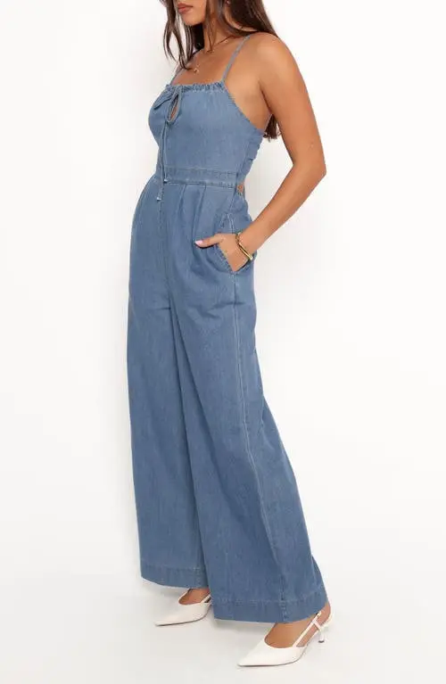 PETAL & PUP Alliah Denim Jumpsuit