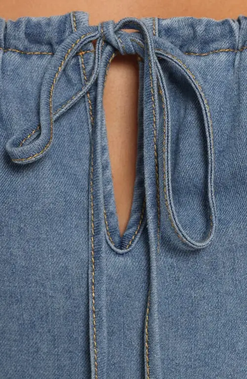 PETAL & PUP Alliah Denim Jumpsuit