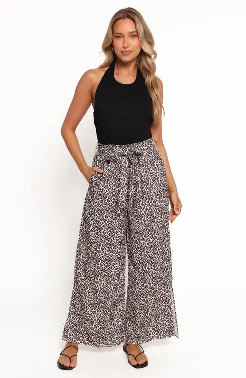 PETAL & PUP Florencia Print Wide Leg Pants