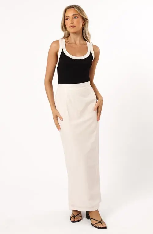 PETAL & PUP Ellody Trimmed Rib Tank