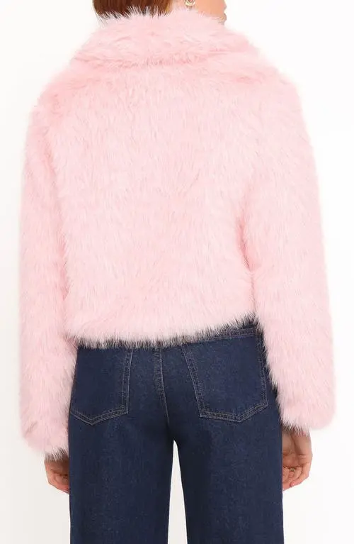 PETAL & PUP Bobbi Faux Fur Jacket