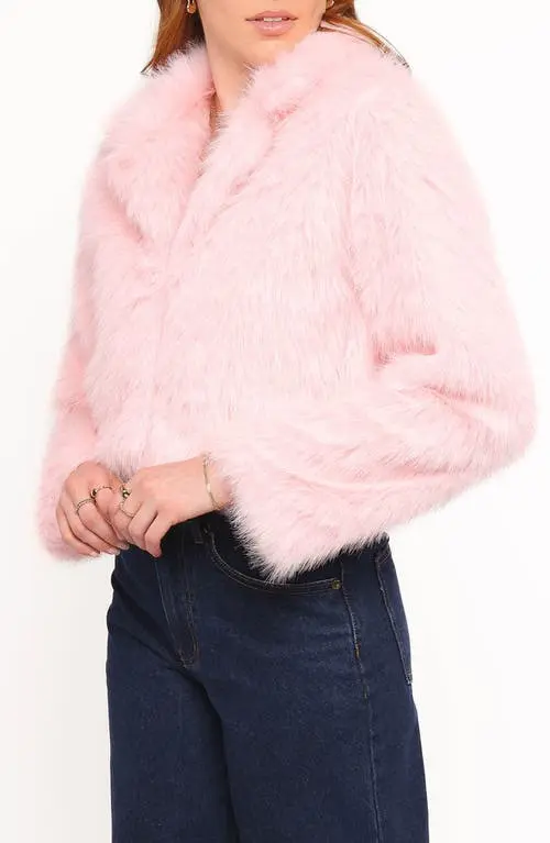 PETAL & PUP Bobbi Faux Fur Jacket