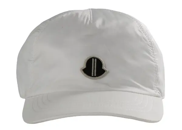 Rick Owens X Moncler Baseball Cap - Milk