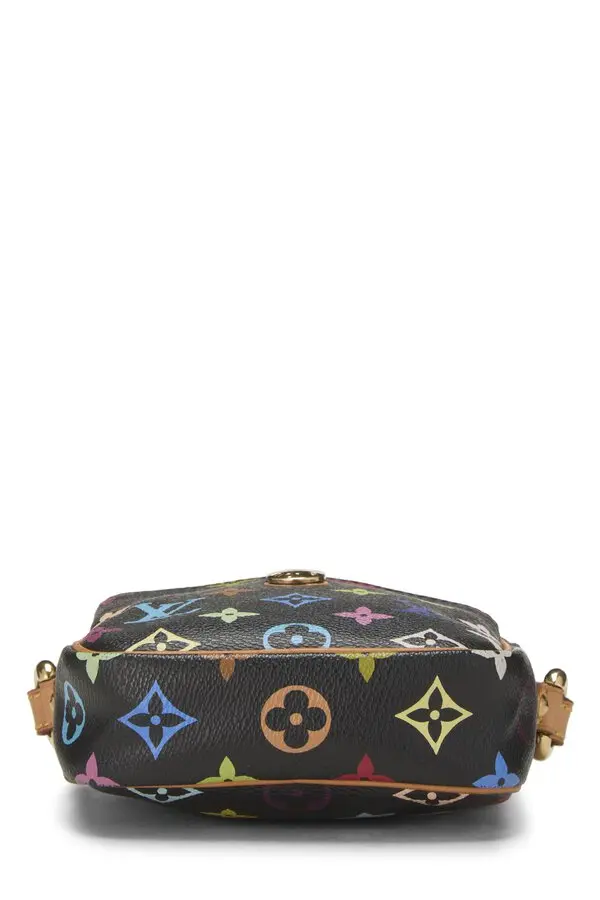 LOUIS VUITTON Takashi Murakami X Monogram Multicolore Rift Crossbody - Black