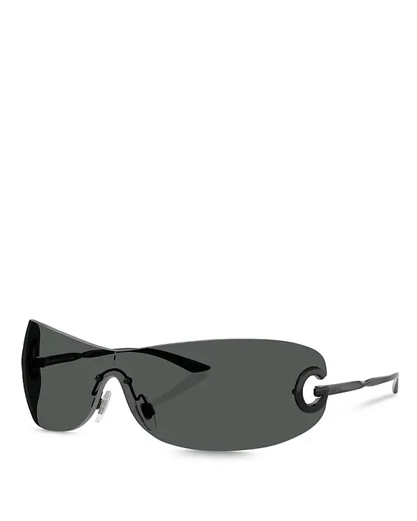 Dolce & Gabbana Twist Mania Butterfly Sunglasses, 141mm - Black