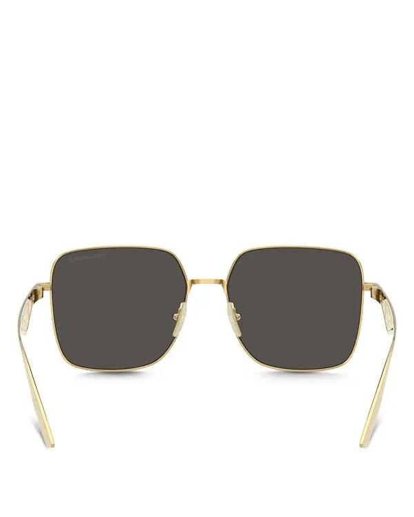 Dolce & Gabbana Lace Square Sunglasses - Gold