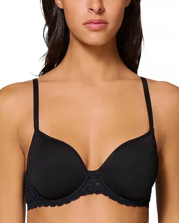 Simone Perele Subtile 3d Plunge Bra - Black