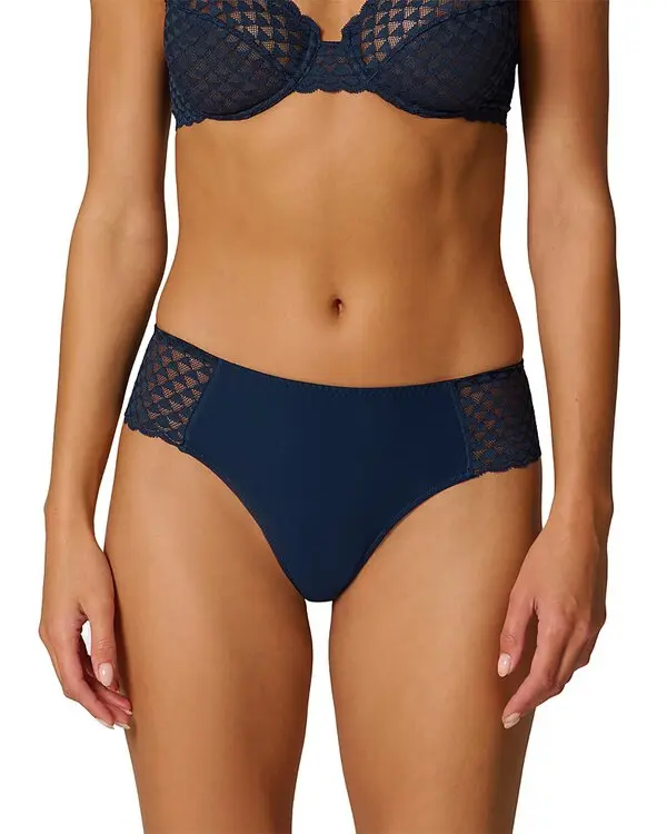 Simone Perele Subtile Low Cut Shorty - Midnight